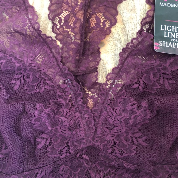 Maidenform | Intimates & Sleepwear | Maidenform Lace Tback Plush ...